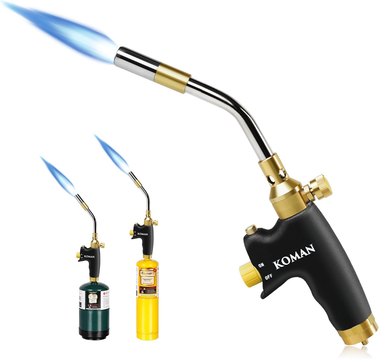 Amazon.com: High Intensity Propane Torch Head, PR-8000 Trigger Start ...