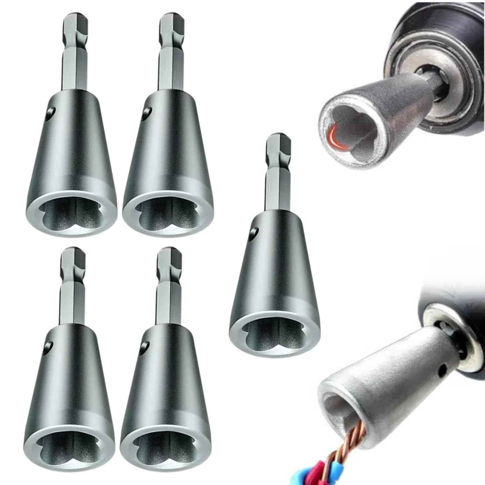 Wire Stripping and Twisting Tool, Cable Quick Stripping, Wire Twister ...