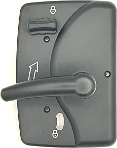 Amazon.com: TriMark Interior Door Handle 21396-05 for 2" Thick drivable ...