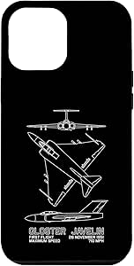 Amazon.com: iPhone 12 Pro Max Gloster Javelin British Jet Fighter Plane ...
