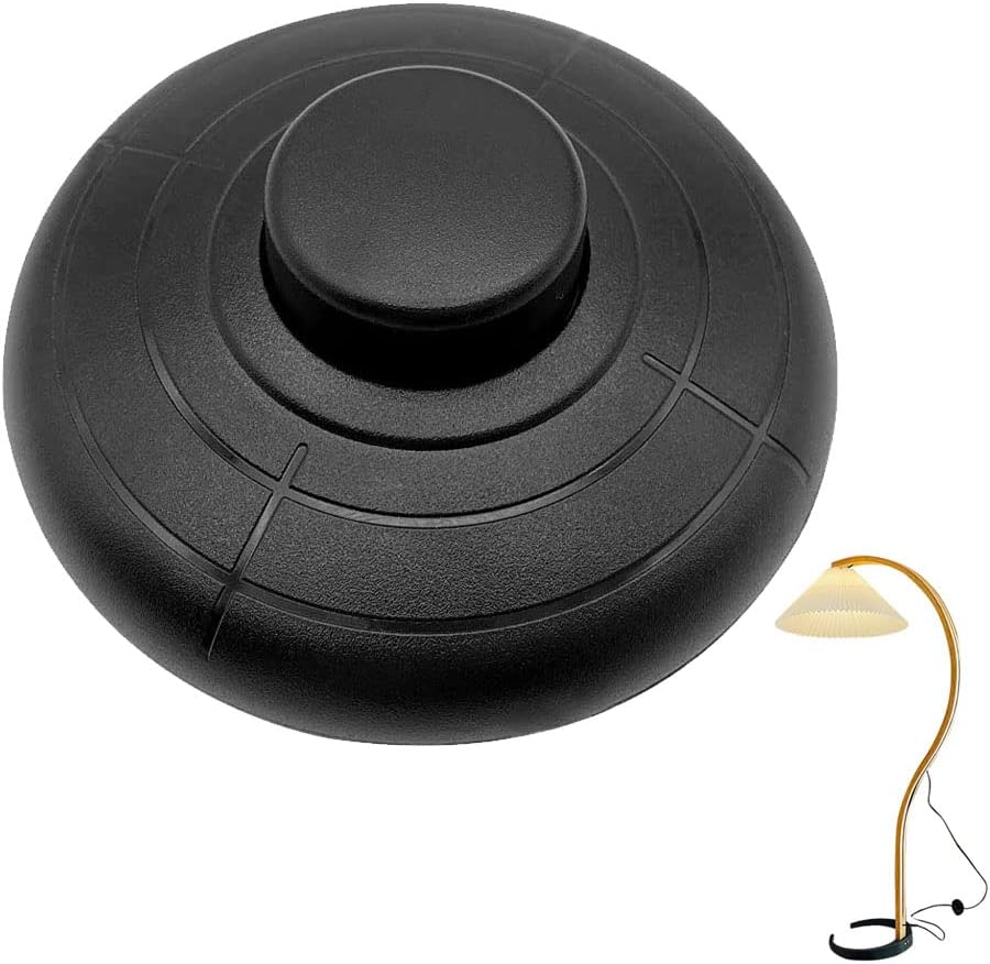 Foot Dimmer with on/off Switch and Night Location LED Black 60-300 ...