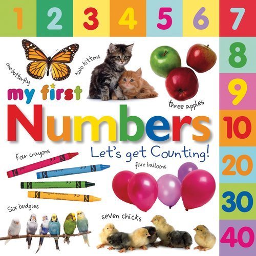 Tabbed Board Books: My First Numbers: Let's Get Counting! (TAB BOARD ...