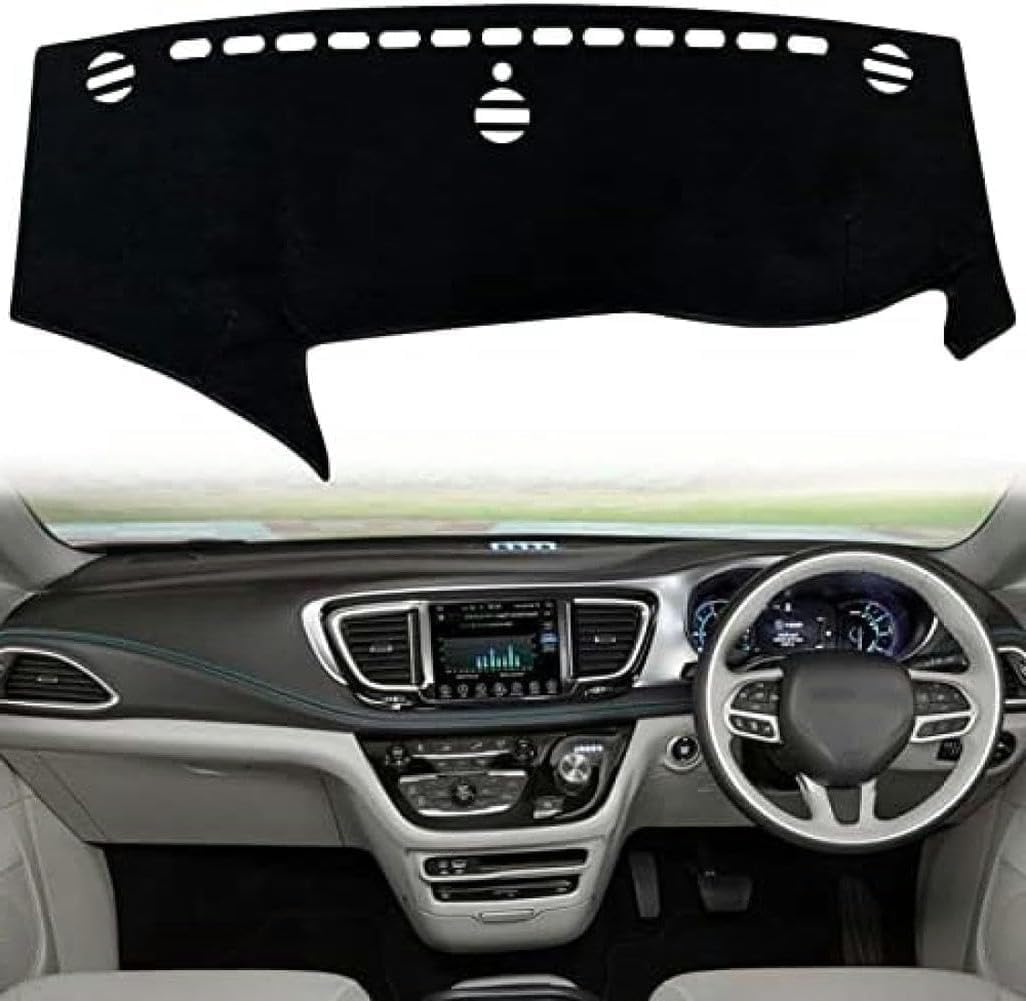 Amazon.com: Car Flannel Dashboard Cover Dash Mat for Chrysler Pacifica ...