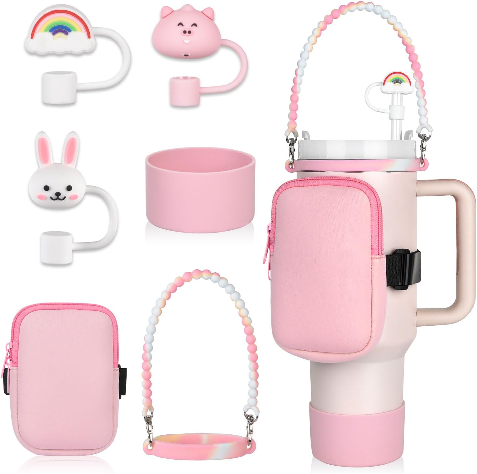 Amazon.com: Stanley Cup Accessories 40 oz: Stanley Boot Water Bottle ...