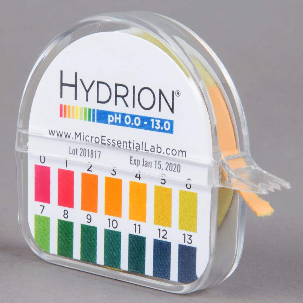 Buy Hydrion Ph Paper 93 with Dispenser and Color Chart - Full Range ...