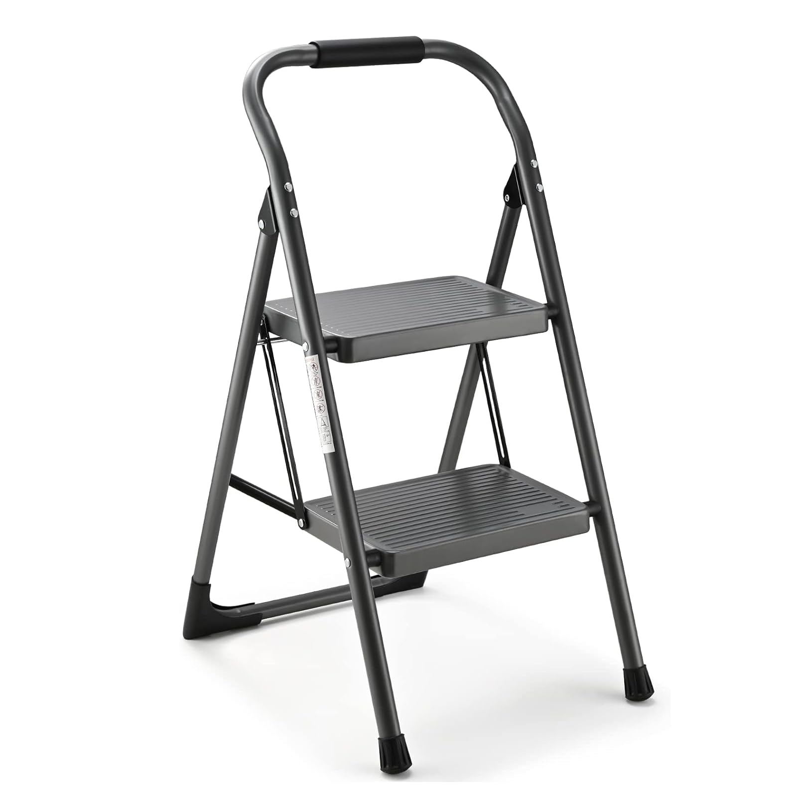 Amazon.com: Step Stool for Adults,2 Step Ladder Folding 330lbs Anti ...