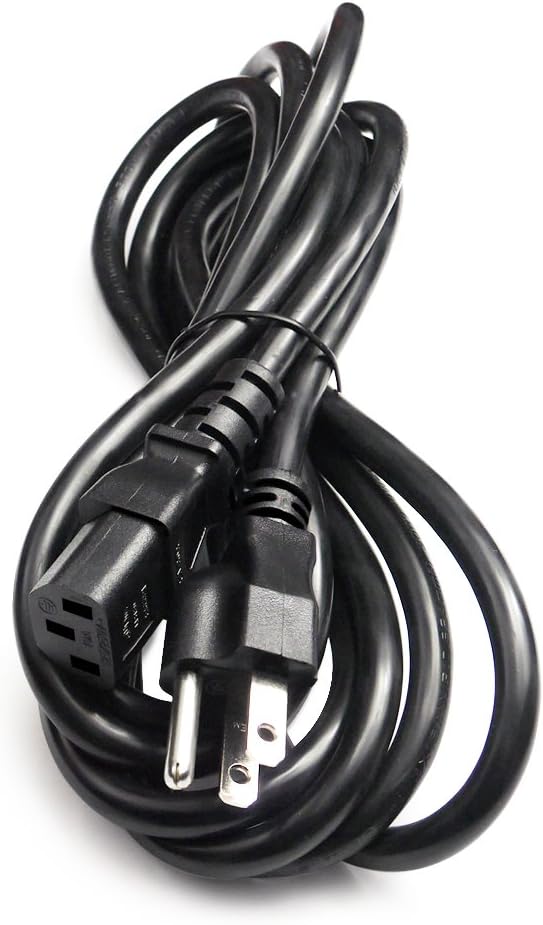 Amazon.com: 10 Feet 3 Prong Power Cord AC Wall 3 Slot Wire Cable for ...