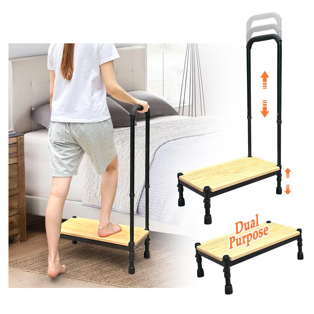 Amazon.com: Bed Steps for High Beds for Adults Elderly Medical Step ...