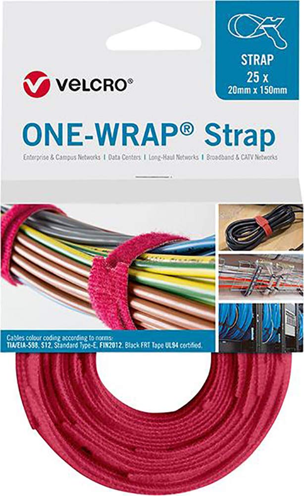 Velcro Cable Ties 100ft Hook And Loop Roll Cut To Size Reusable
