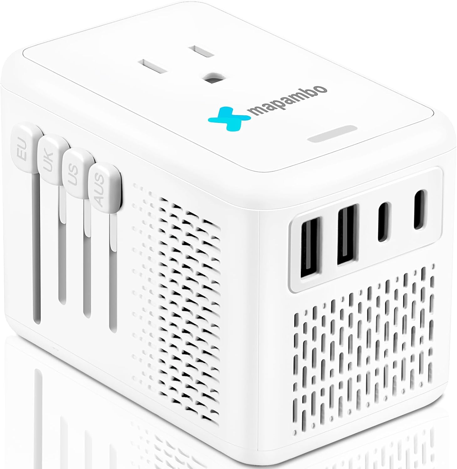 Amazon.com: Mapambo 220V to 110V Voltage Converter US to Europe for ...