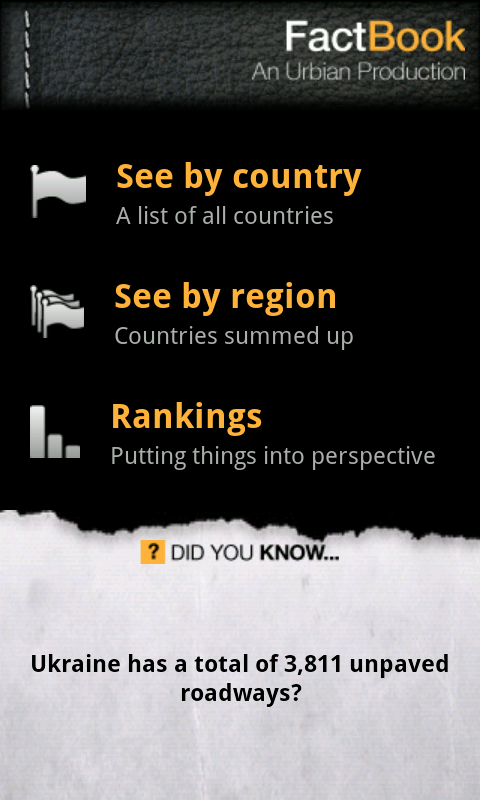 Factbook - App on Amazon Appstore