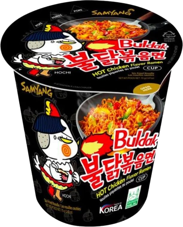 Paquete variado de fideos instantáneos Buldak Samyang Cup – Yaxa Colombia