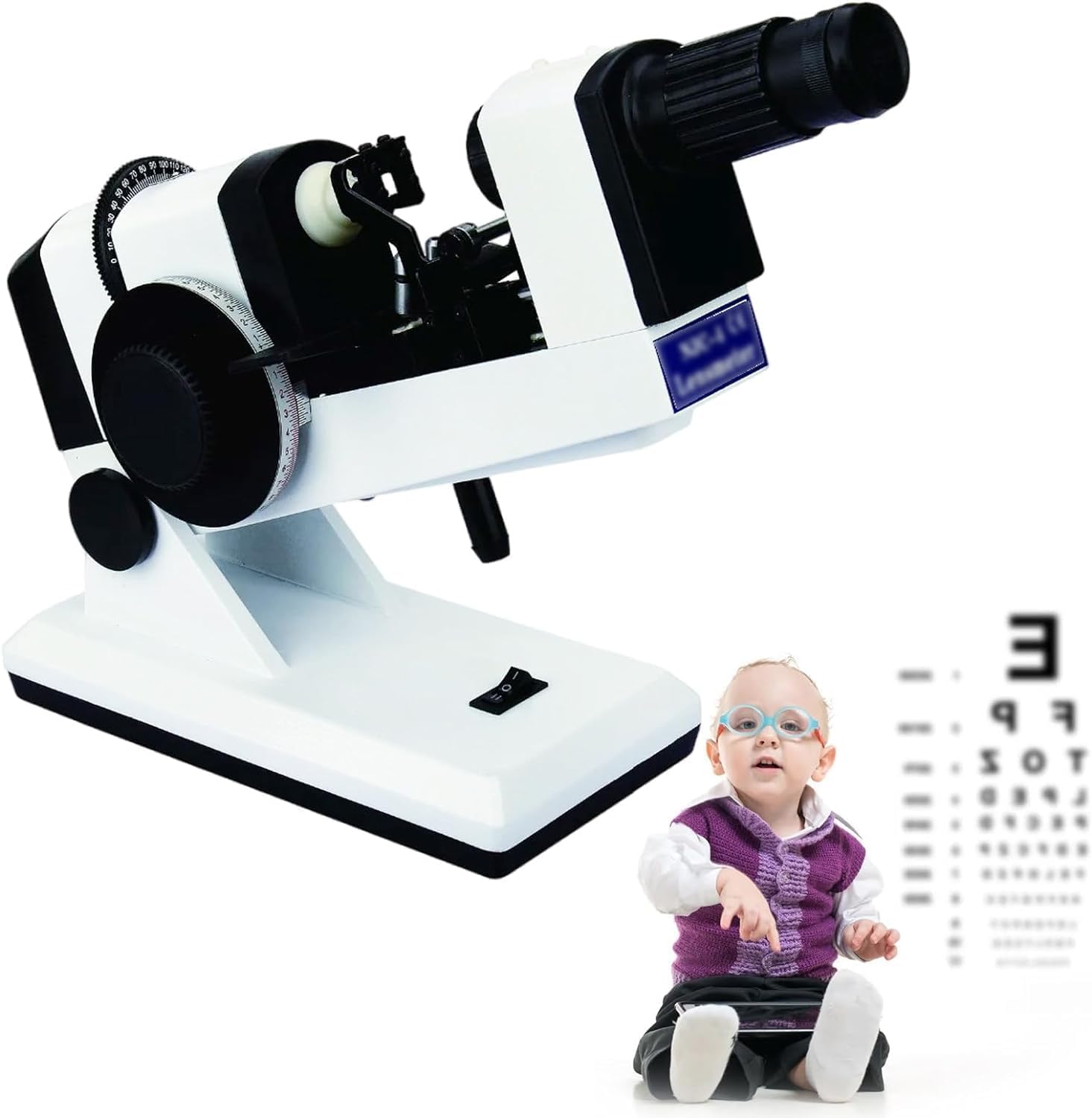 Amazon.com: JEXUUD Portable Manual Optical Lensmeter, Focimeter ...