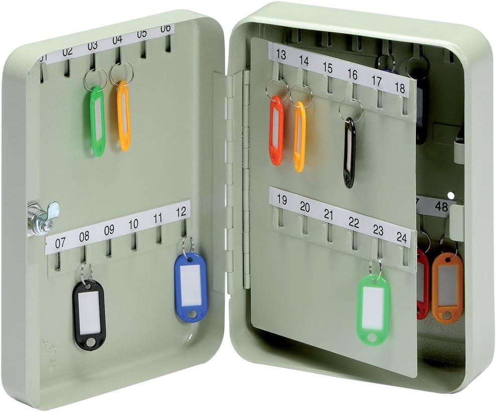 Amazon.com : 5 Star Facilities Key Cabinet Steel Lockable with Wall ...