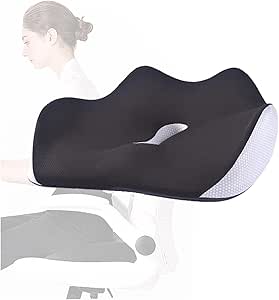 Amazon.com: OKCELL Sciatica Pillow for Sitting, Tailbone Pillows for ...