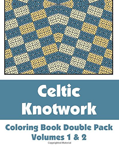 Celtic Knotwork Coloring Book Double Pack (Volumes 1 & 2) (Art-Filled ...