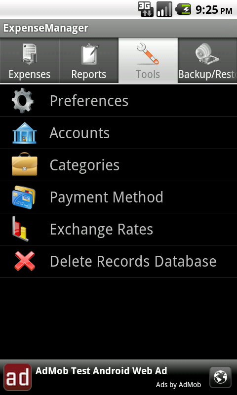 ExpenseManager [Free Edition]:Amazon.com:Appstore for Android