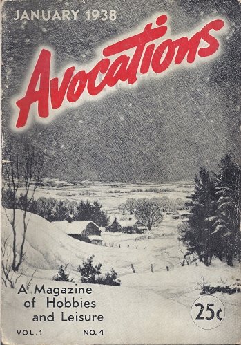 Avocations January 1938 Vol. 1 No. 4: Avocations: Amazon.com: Books