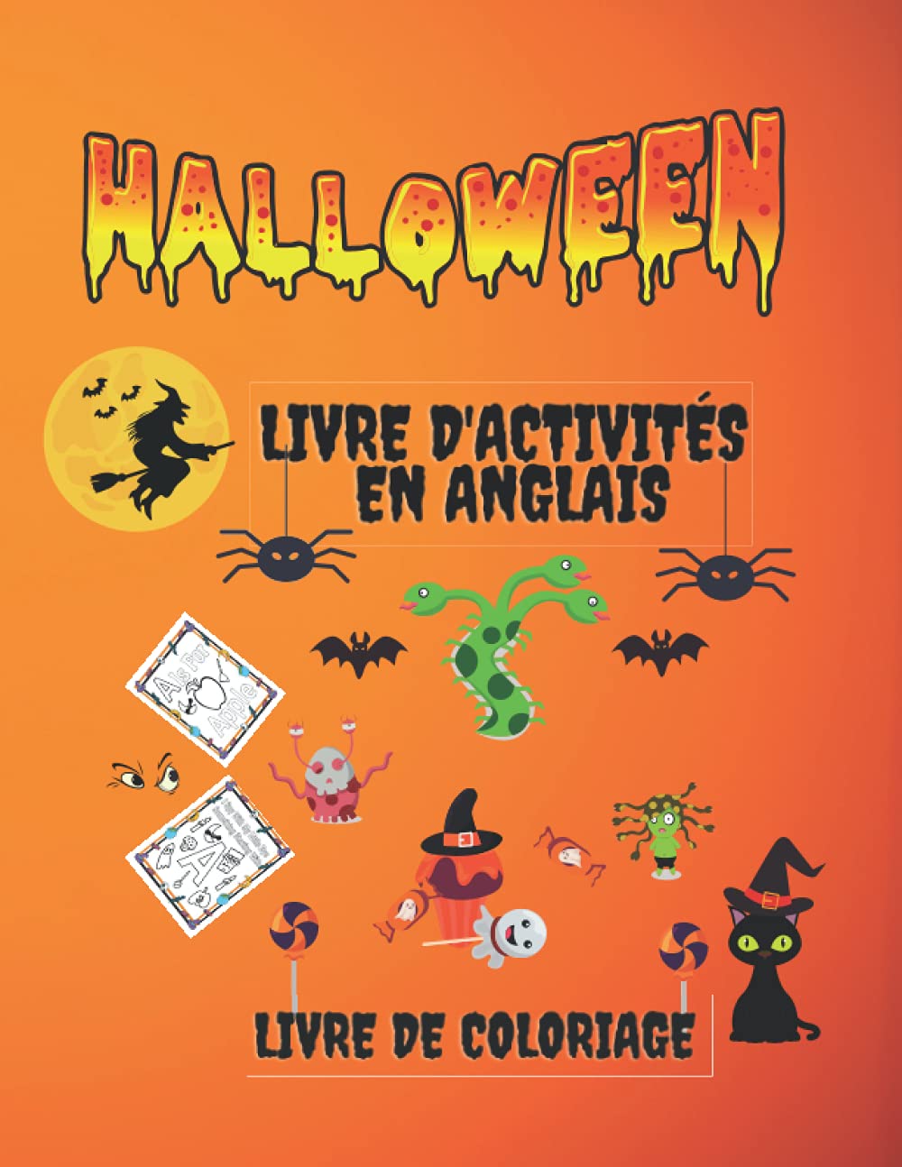 Livre Dactivites Dhalloween Apprendre Langlais En Samusant Chercher Et ...