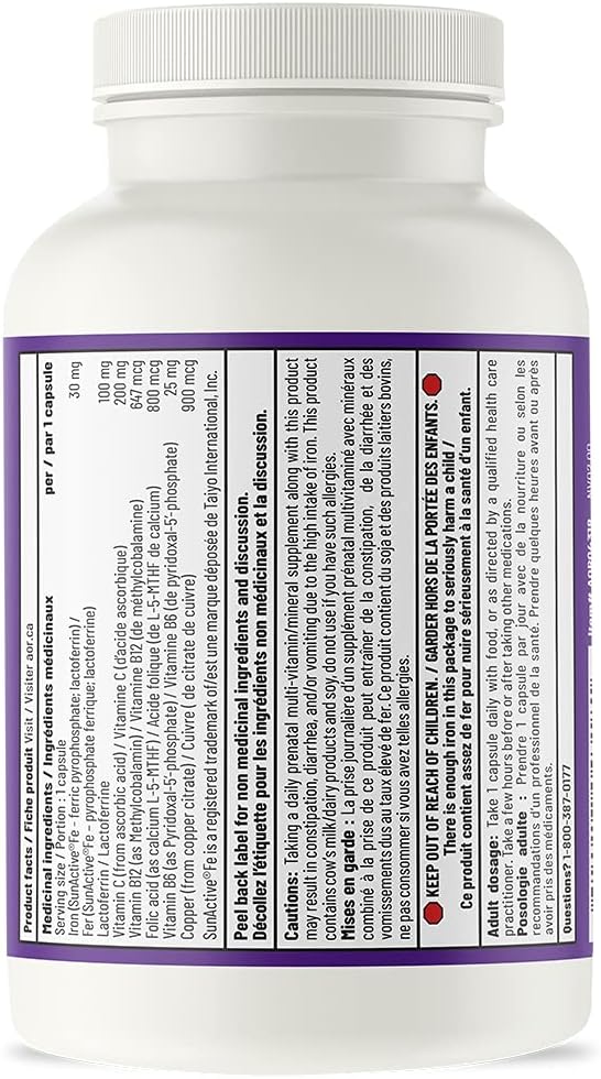 AOR, Ortho Iron, apoya la absorción de hierro y la tolerabilidad ...