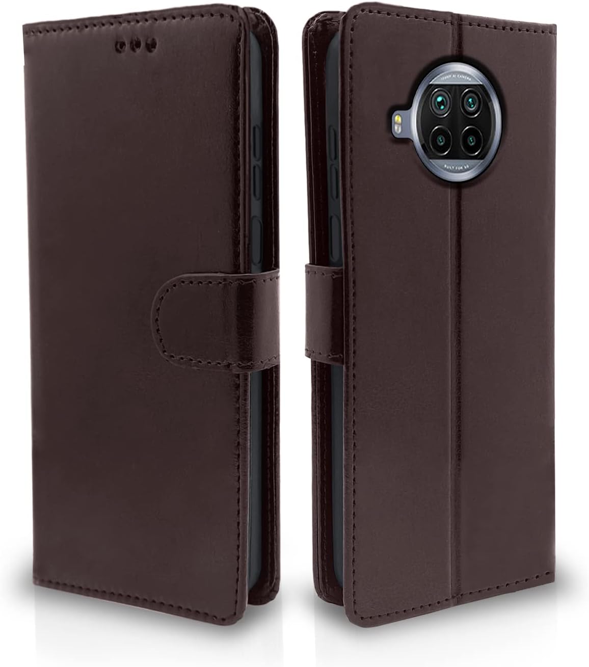TheGiftKart Flip Back Cover Case for Xiaomi Mi 10i 5G | Dual-Color ...