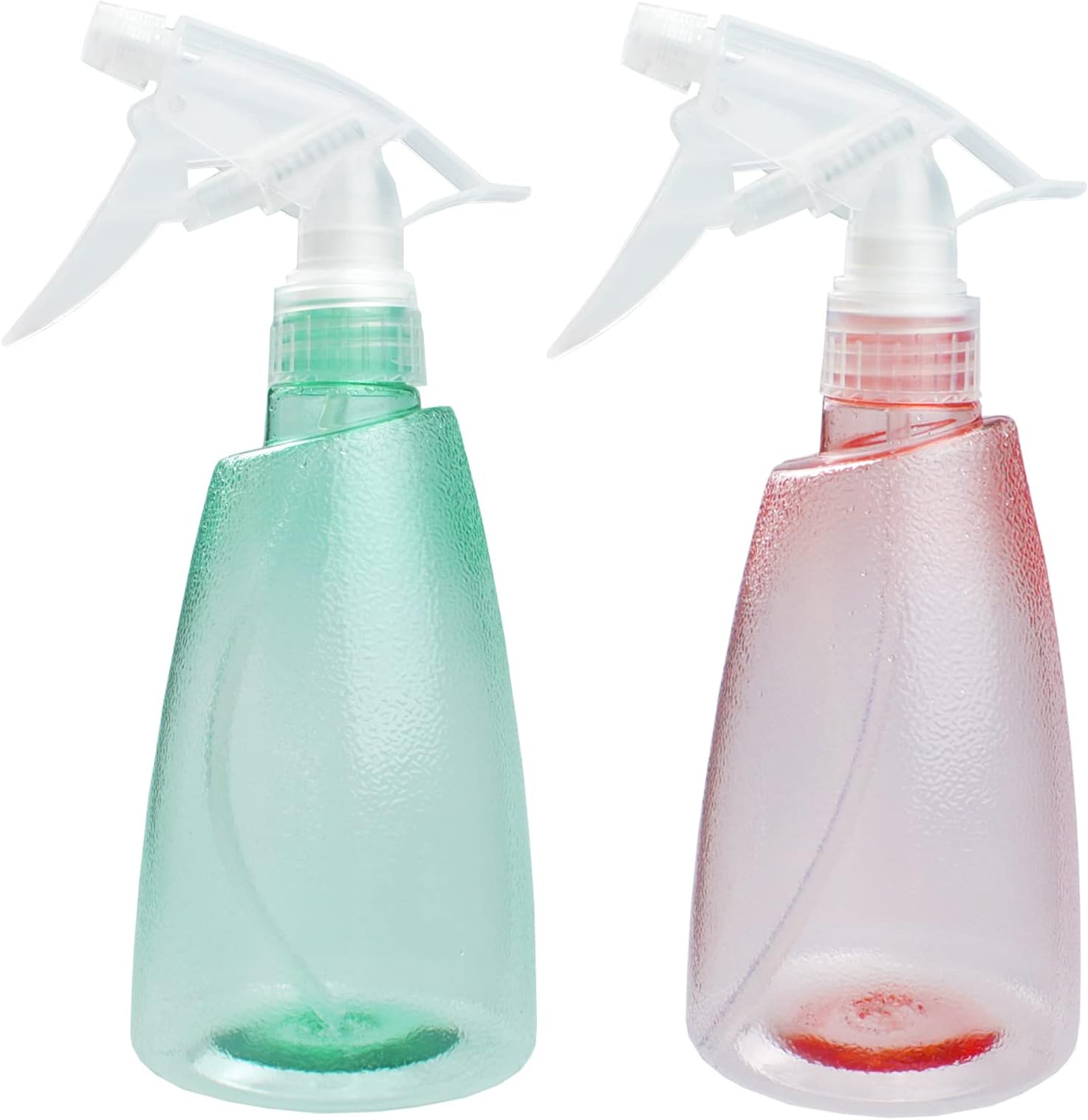 2 Pack 500ML Mist Spray Bottles Refillable Sprayer Leak Proof Trigger ...