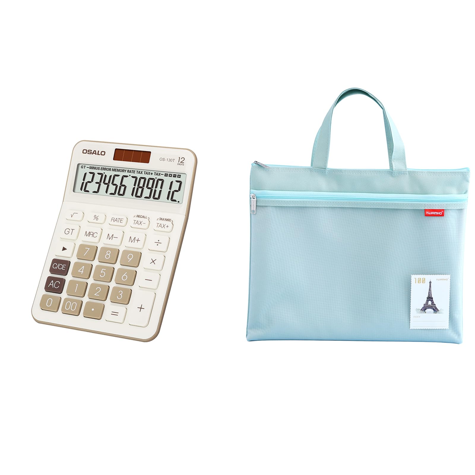 Amazon.com : Pocket Small Size Desk Calculator and Large Double Pocket ...