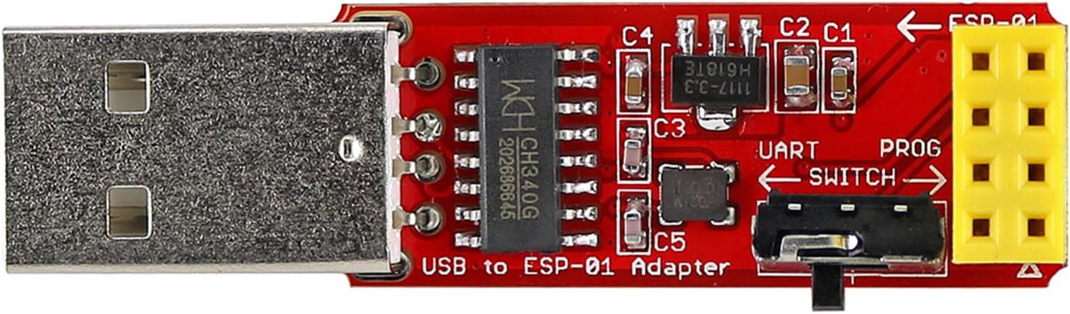 Amazon.com: Wishiot ESP-01S Programmer ESP8266 WiFi Module USB to ESP ...