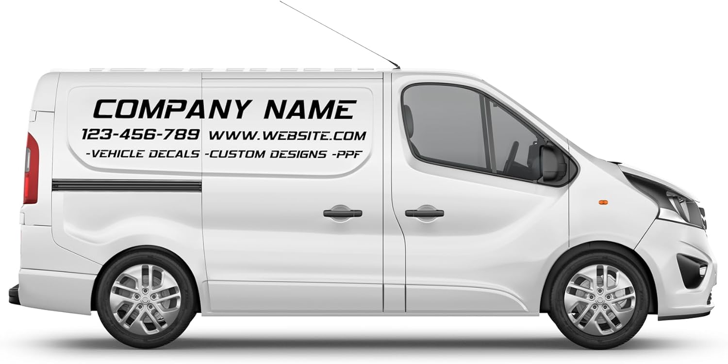 Custom decals stickers vinyl bussines company signs lettering and ...