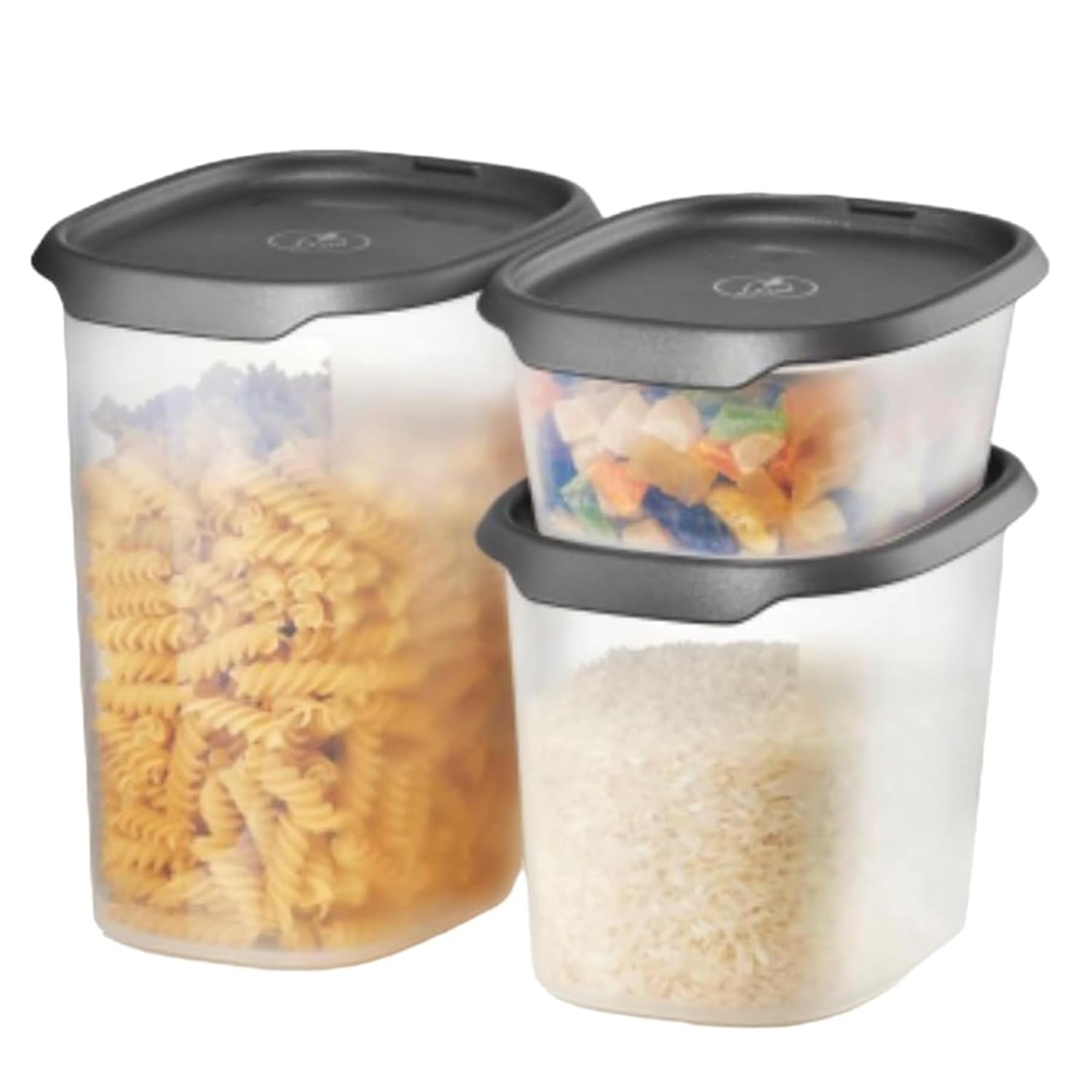 Buy Sampurna Creatives Plastic Spill Proof Modular Mate Oval Shape Container Set/Food Storage ...