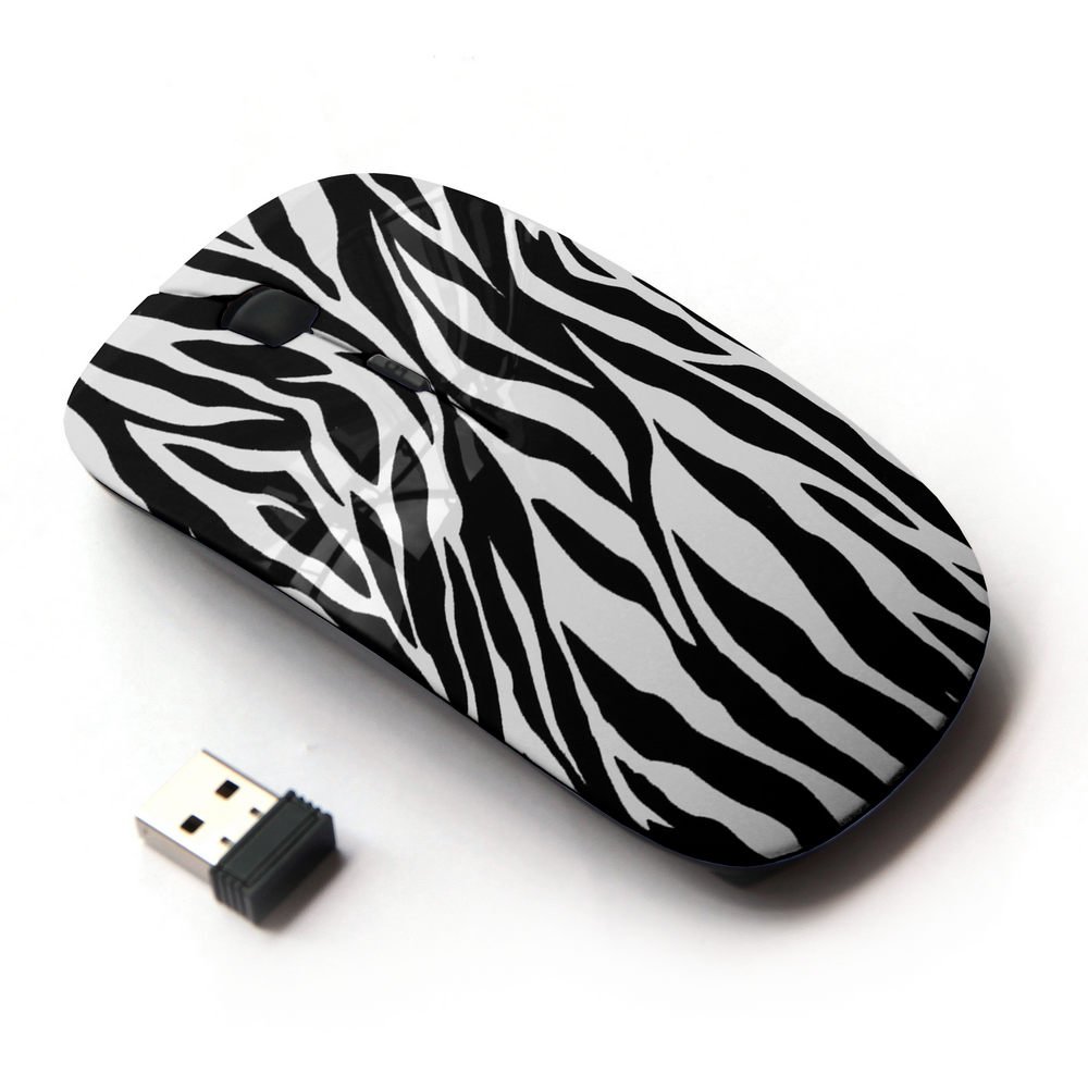 Amazon.com: KOOLmouse [ Optical 2.4G Wireless Computer Mouse [ Zebra ...