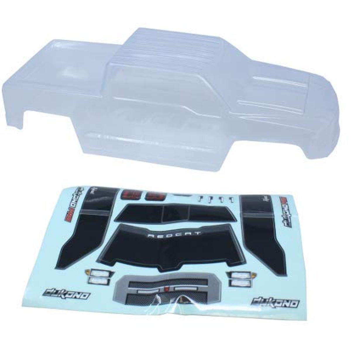 Amazon.com: Redcat Racing Dukono Body, Clear : Toys & Games