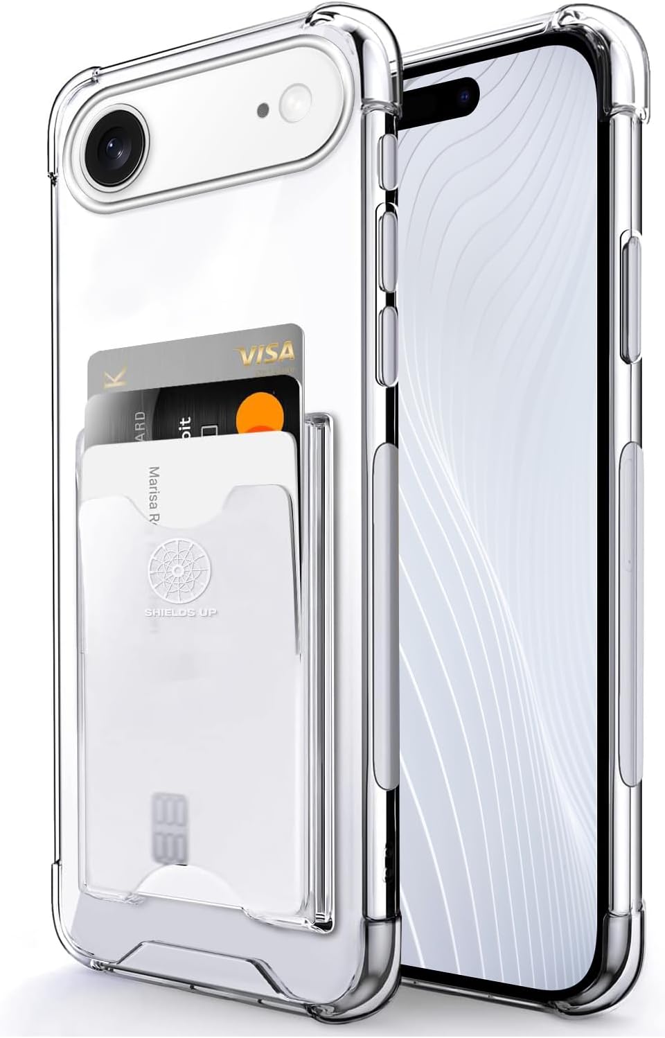 Amazon.com: Shields Up Designed for iPhone Air Case, Minimalist Wallet ...
