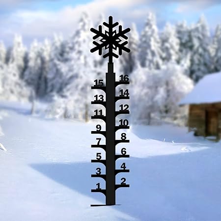 Amazon.com : JMBay Snow Gauge Outdoor, 24 Inch Snowfall Measuring Gauge ...
