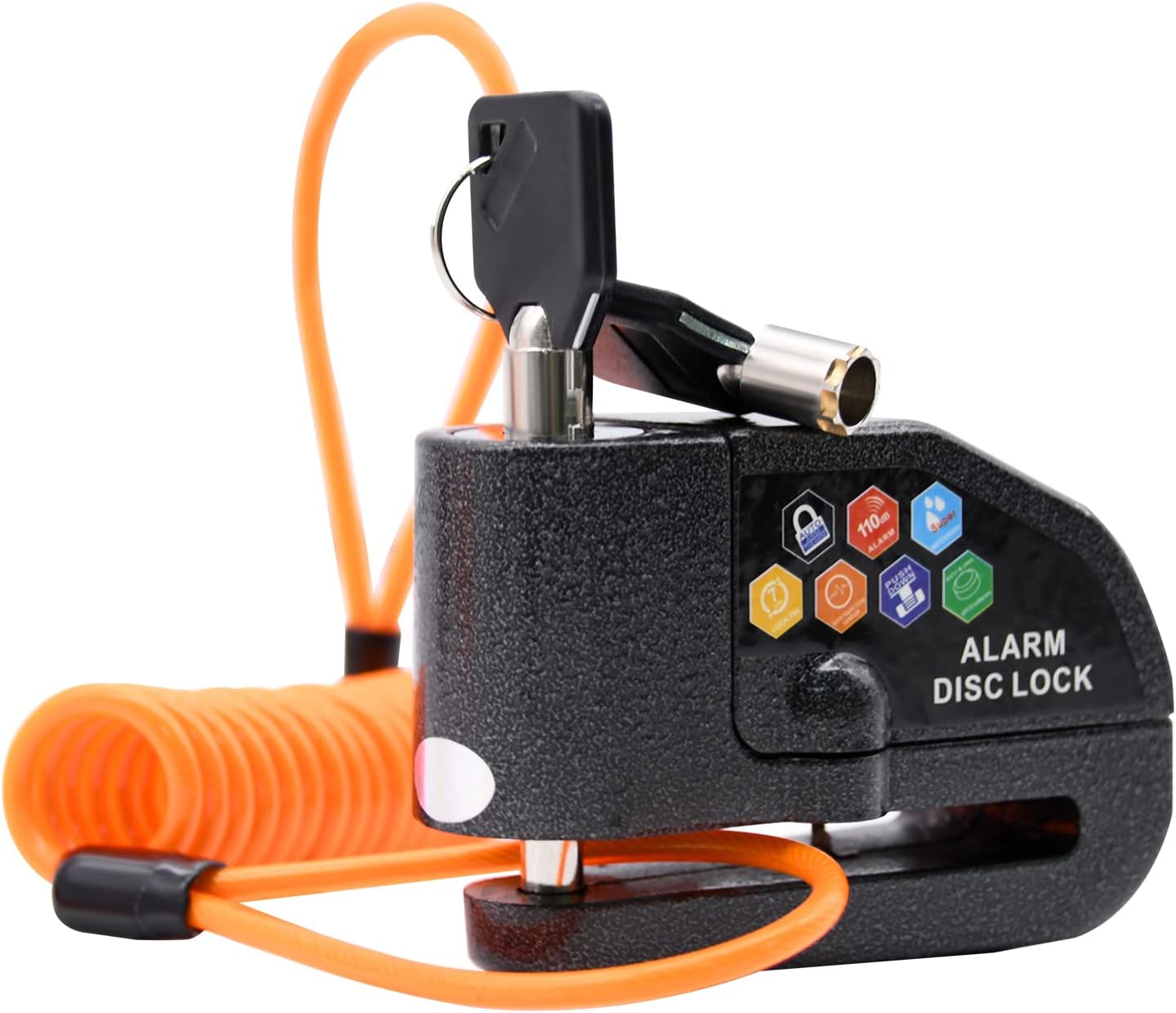 Amazon.com: LIHAO Motorcycle Disc Lock, Anti-Theft Waterproof Disc ...