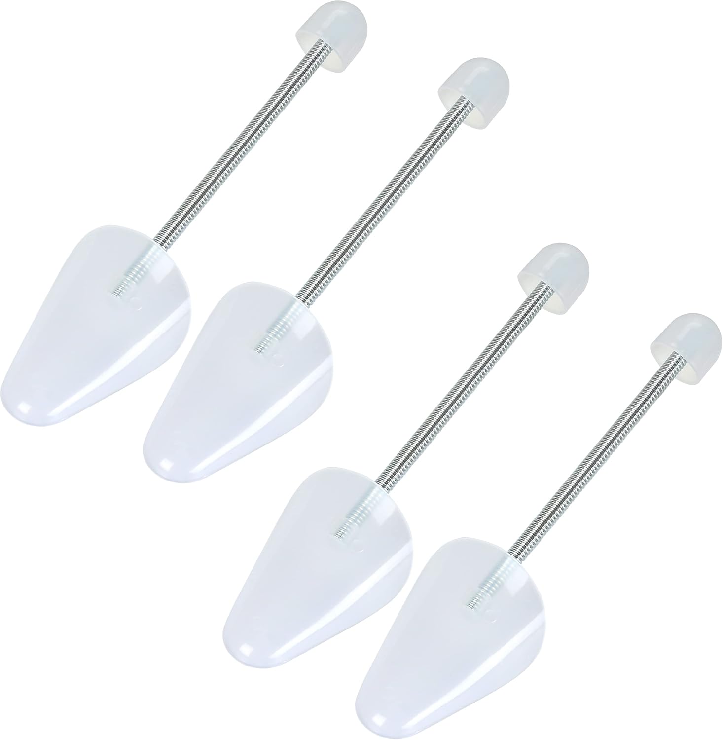 Incutex 5 pairs of shoe trees size UK 2-5 plastic shoe shaper for women ...