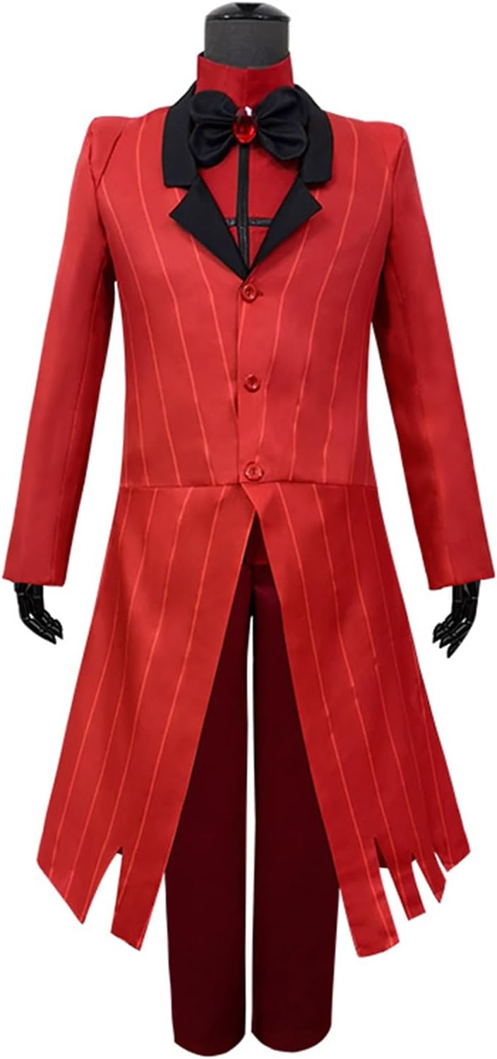 Amazon.com: 5 Pcs Alastor Costume Radio Demon Realistic Holloween ...