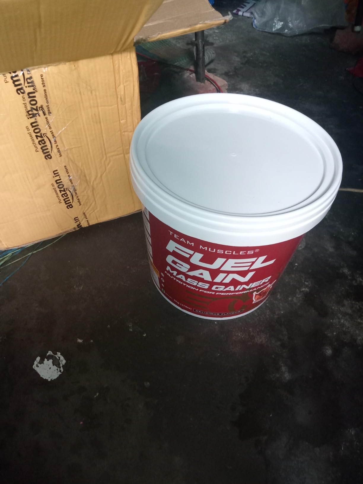 TEAM MUSCLES TM Fuel Gain Mass Gainer-5 Kg| Weight Gainer | Heavy ...