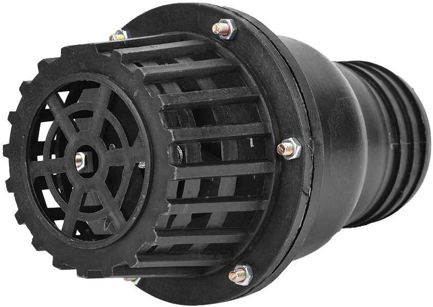 Buy Water Pump Foot Valve Black PVC Low Pressure Flat Check Valve for ...