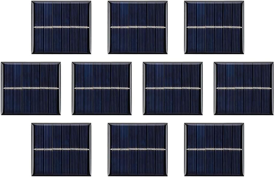 Amazon.com : NUZAMAS AA Rechargeable Battery Solar Panel Charger ...
