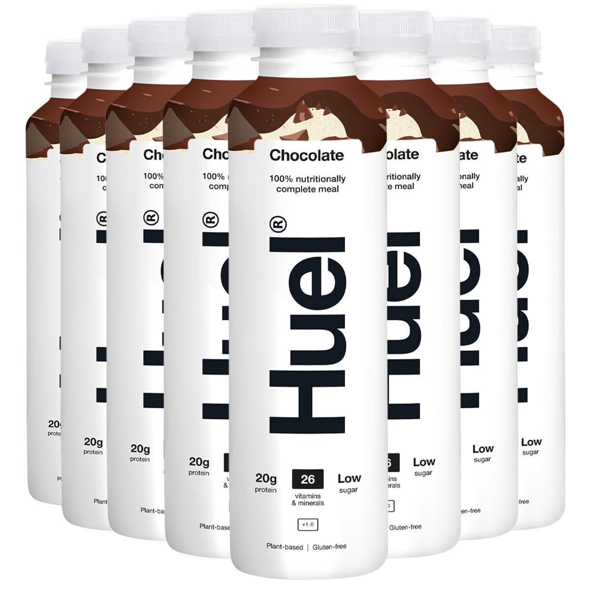HUEL Ready to Drink Chocolate Flavour 12x500ml : Amazon.co.uk: Health ...