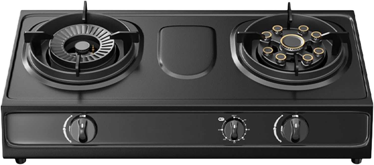 Amazon.com: Propane Stove,2 Burners Portable Propane Stove,17742.4BTU ...