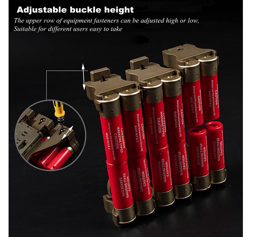 Snapklik.com : Adjustable Angle And Height Shotgun Shell Clip 4x3 -12 ...