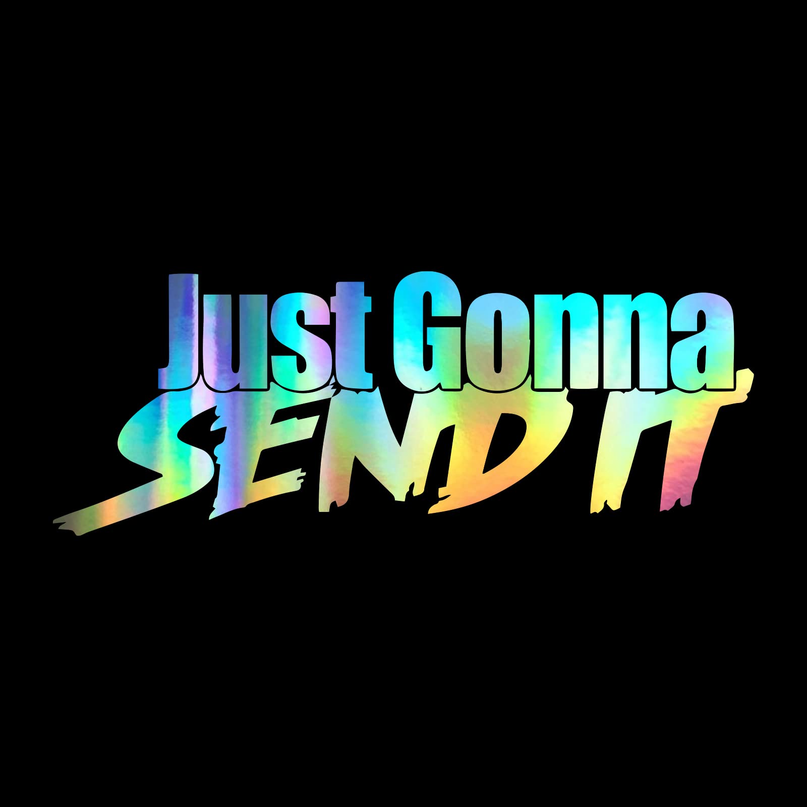 Amazon.com - Just Gonna Send It Decal Vinyl Sticker Auto Car Truck Wall ...