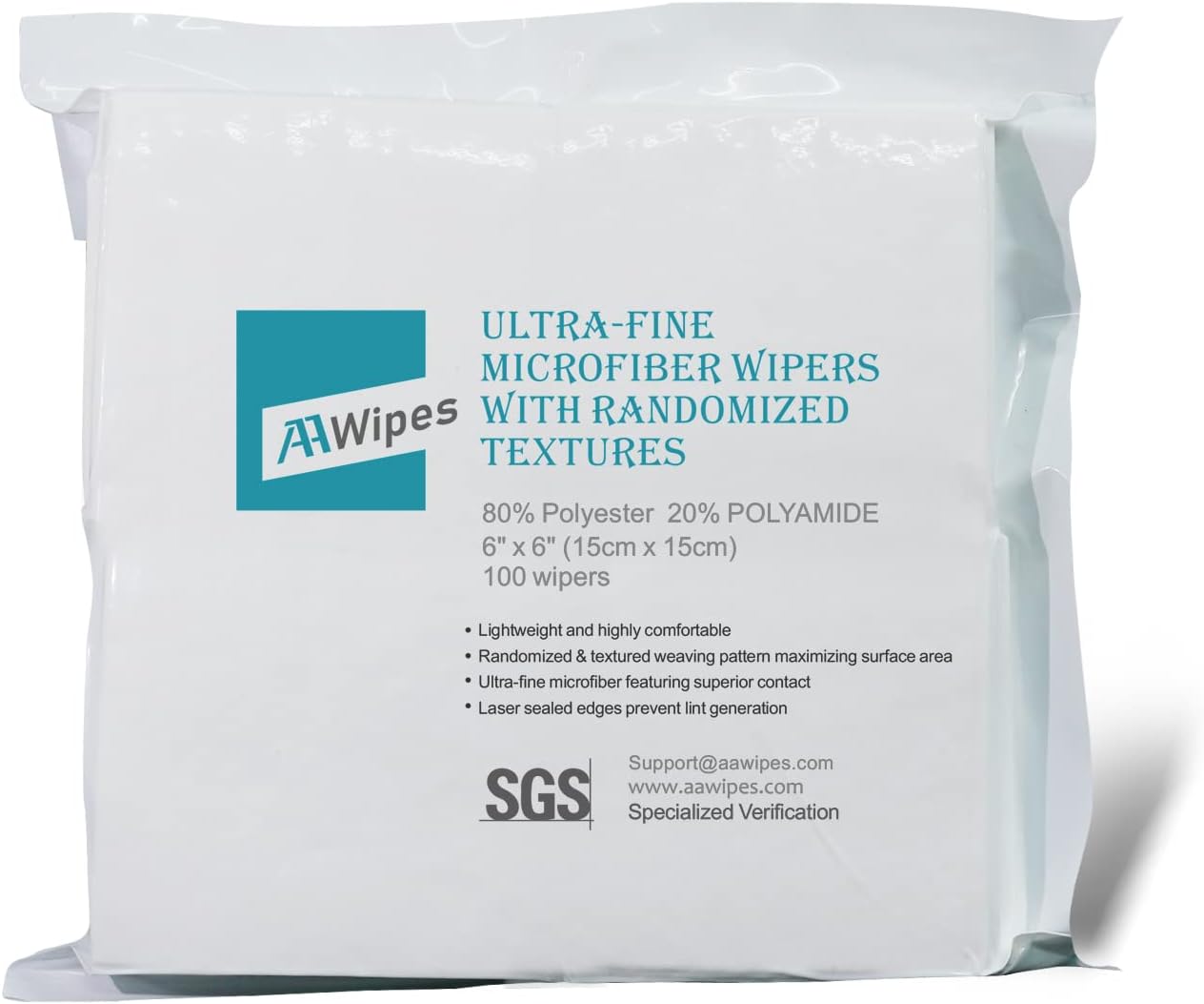 Amazon.com: AlphaWipe Cleanroom Highly Adsorbent Polyester Wipes with ...