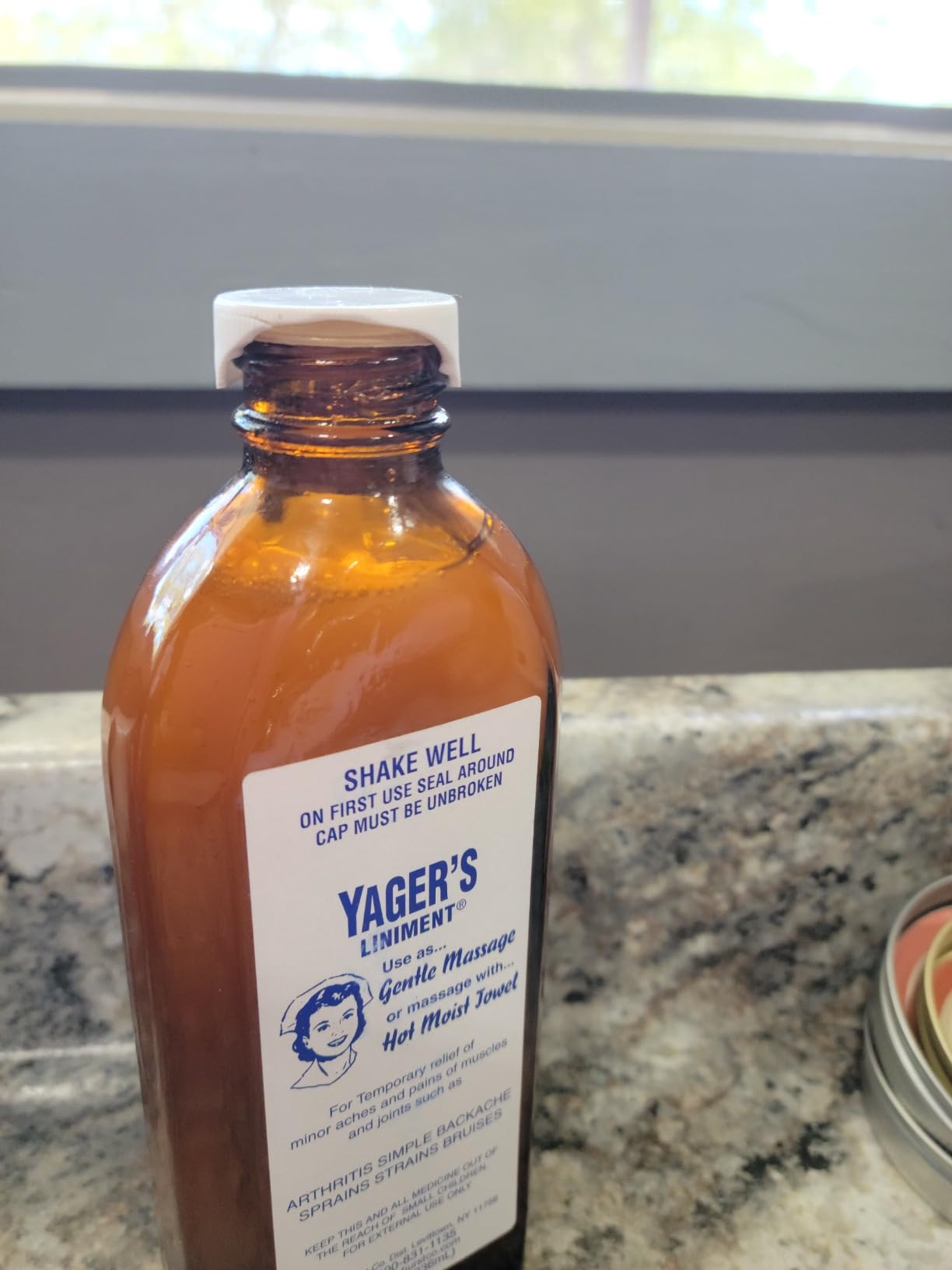 Amazon.com: Yager's Pain Relieving Liniment, 8 Ounces : Health & Household