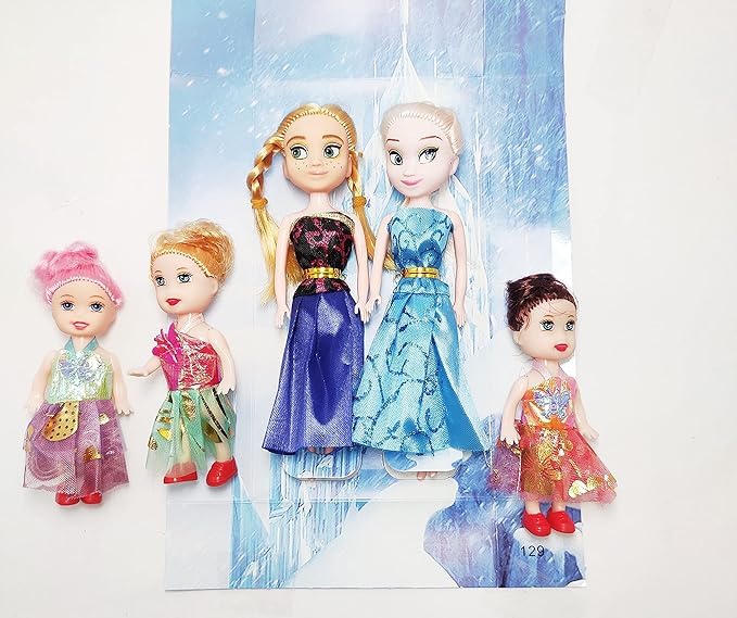 TKE Dolls Set 2 FZ Doll 3 Small Cute Dolls. Small Dolls 10cm and Big ...