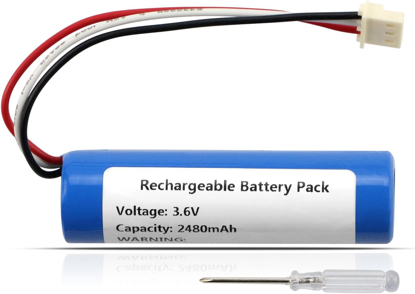 Amazon.com: Aibatu 3.7V 2600mAh INR18650-1S1P Battery Replacement for ...