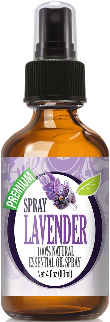 Amazon.com: Healing Solutions Lavender Spray 4 Ounce - Water Infused ...