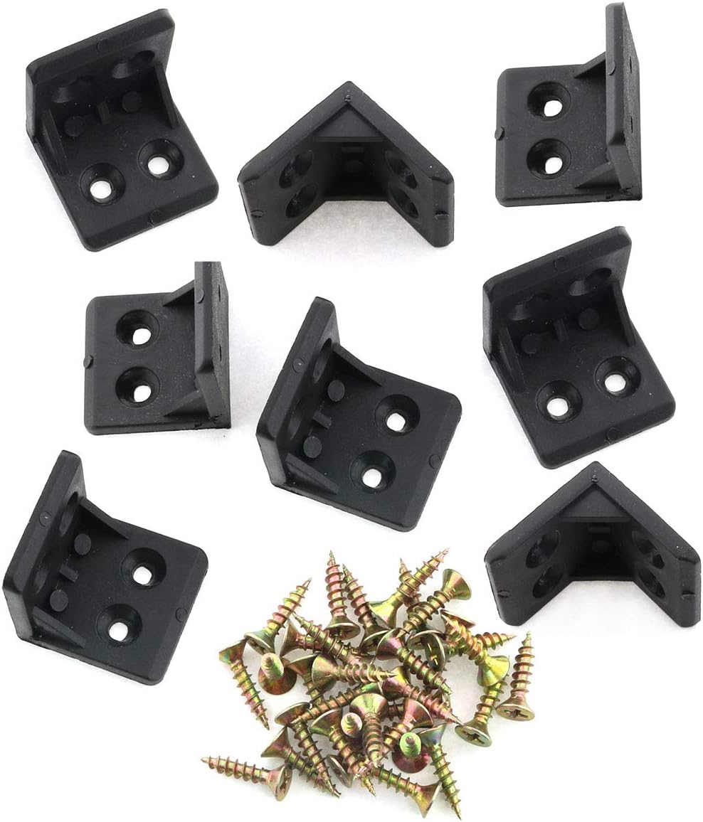 Amazon.com: LC LICTOP 2" x 2" L Shape Corner Bracket Plastic Right ...